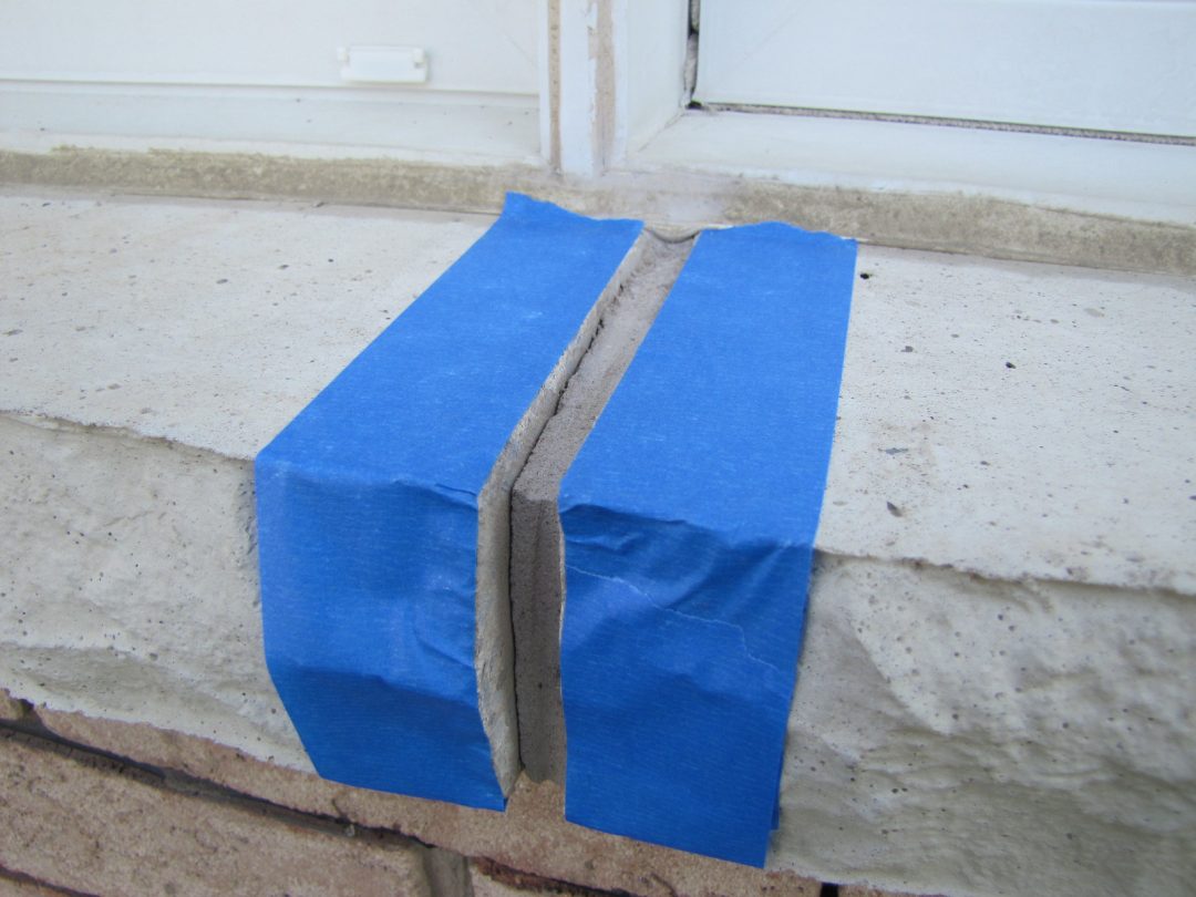 Window Sill Mortar Cracks Repair How-to - Clarified Home Inspections